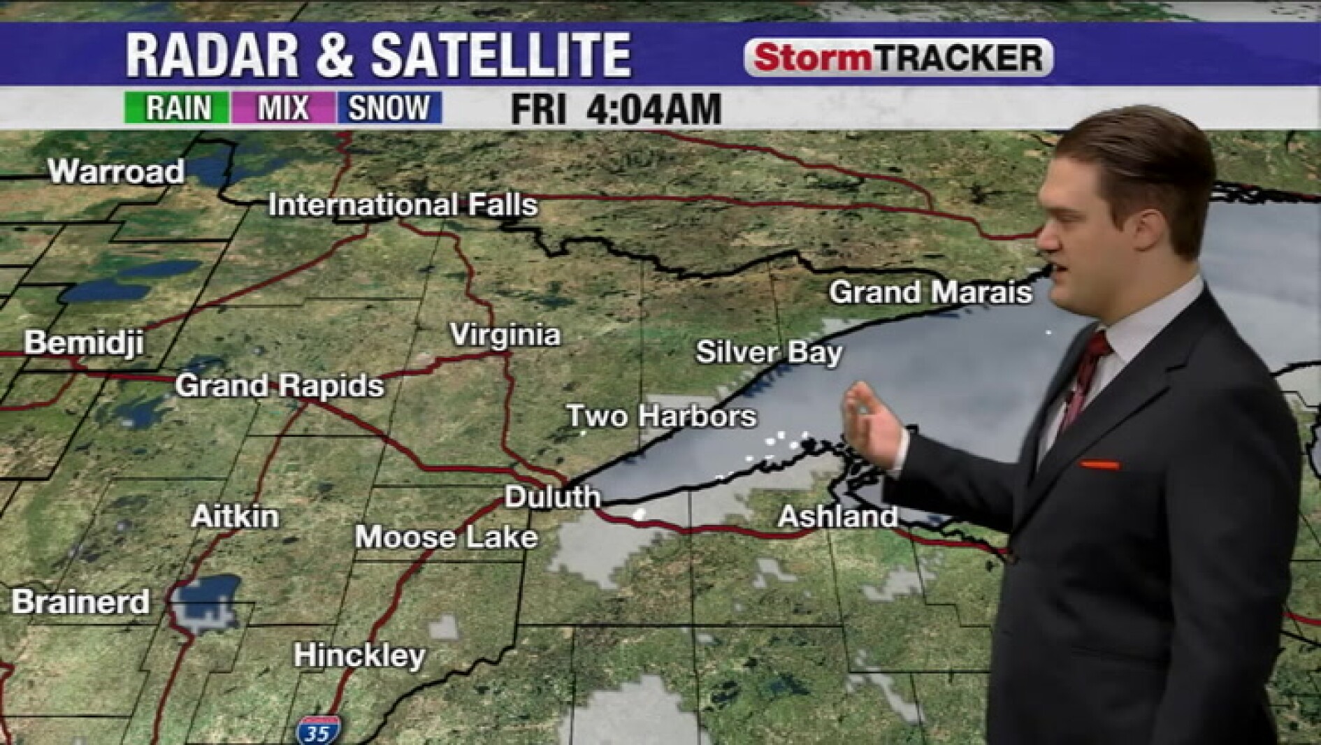 Clear skies and a cold day ahead for much of the Arrowhead - Duluth ...