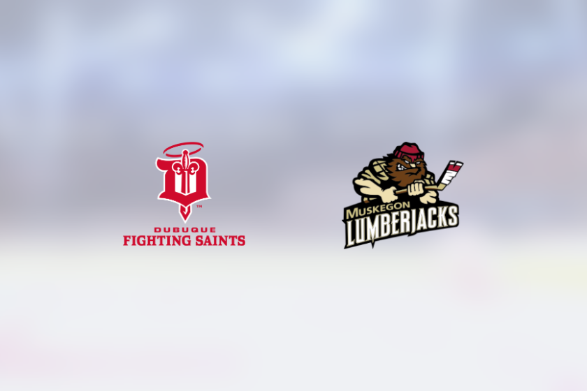 Dubuque Fighting Saints get the better of Muskegon Lumberjacks - The ...