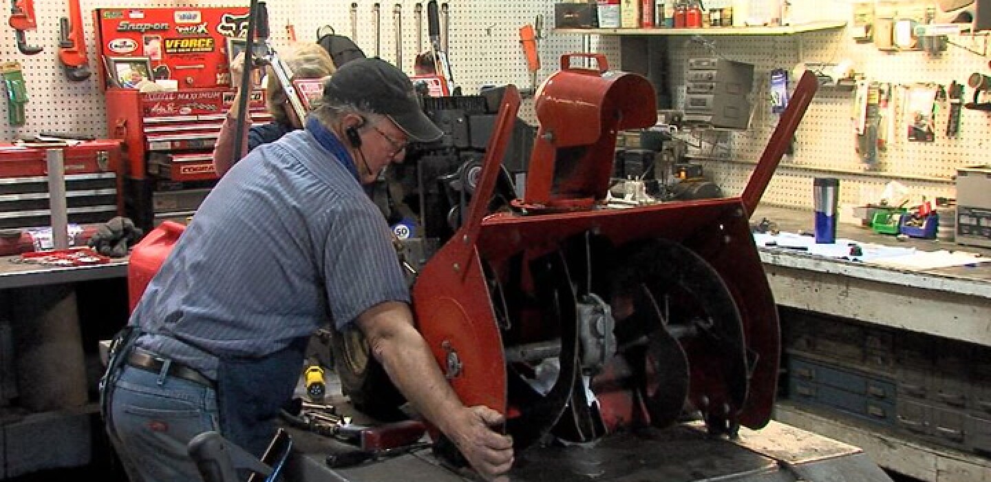 Small engine repair shops slammed after winter storm - InForum | Fargo ...