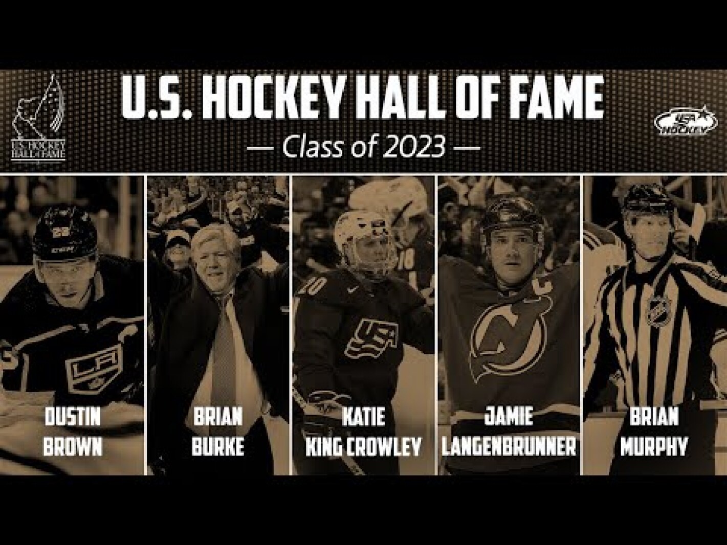 U.S. Hockey Hall of Fame | Class of 2023 Media Availability - The Rink ...