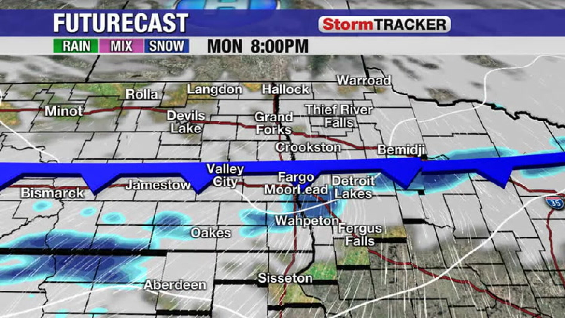 Tracking snow in the south continuing this evening - Park Rapids ...