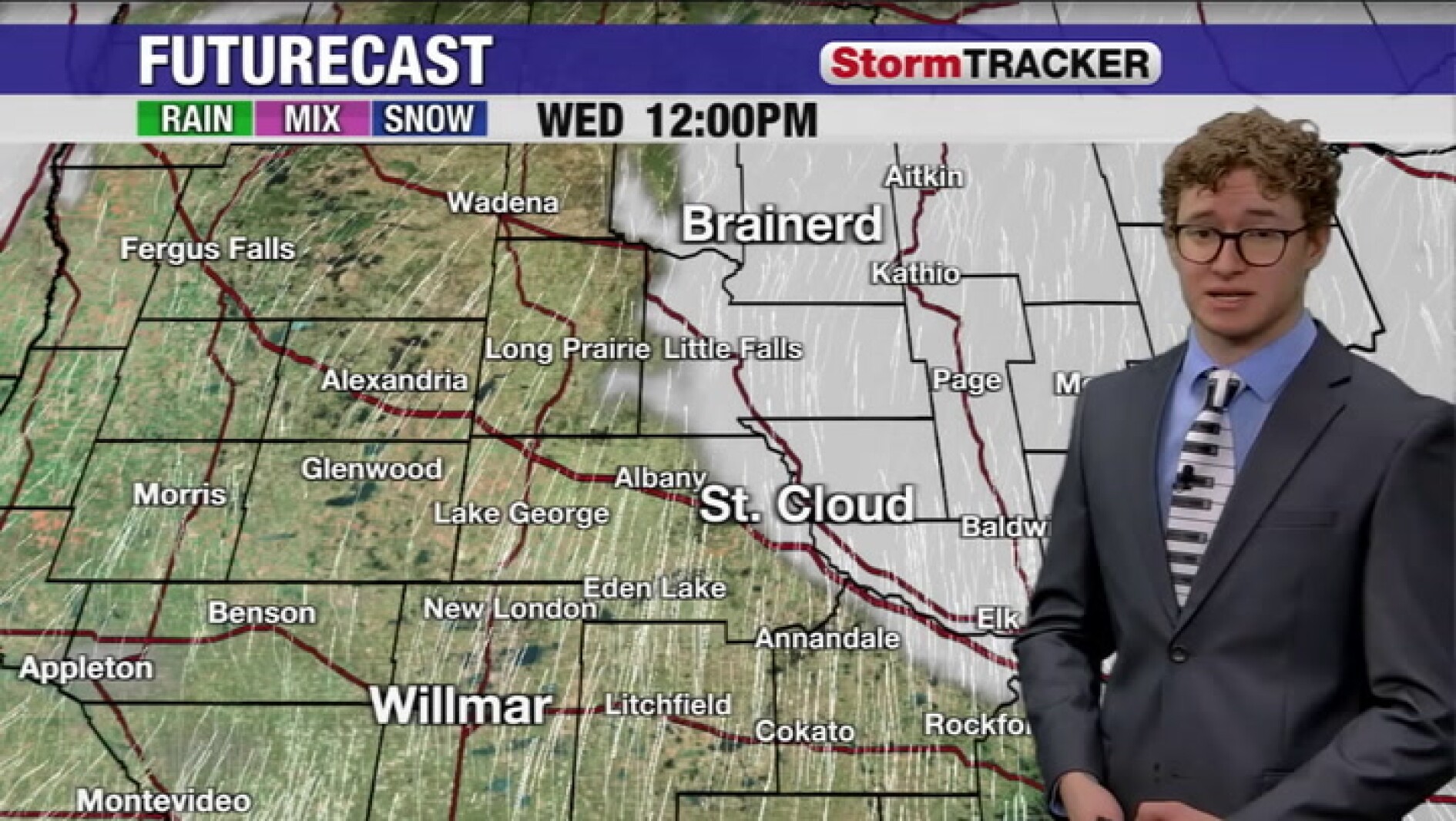 Mostly cloudy but quiet this evening with some patches of fog - West ...