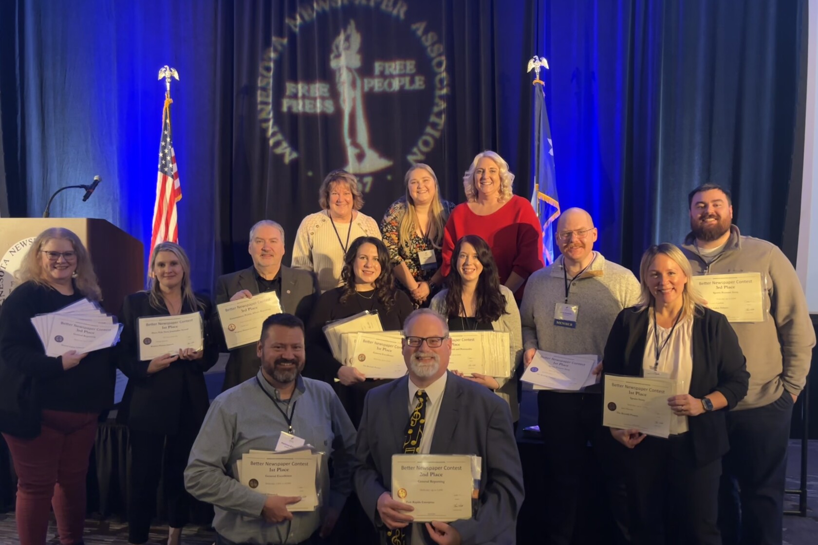 Wadena Pioneer Journal Takes Home 3 Awards At State Newspaper