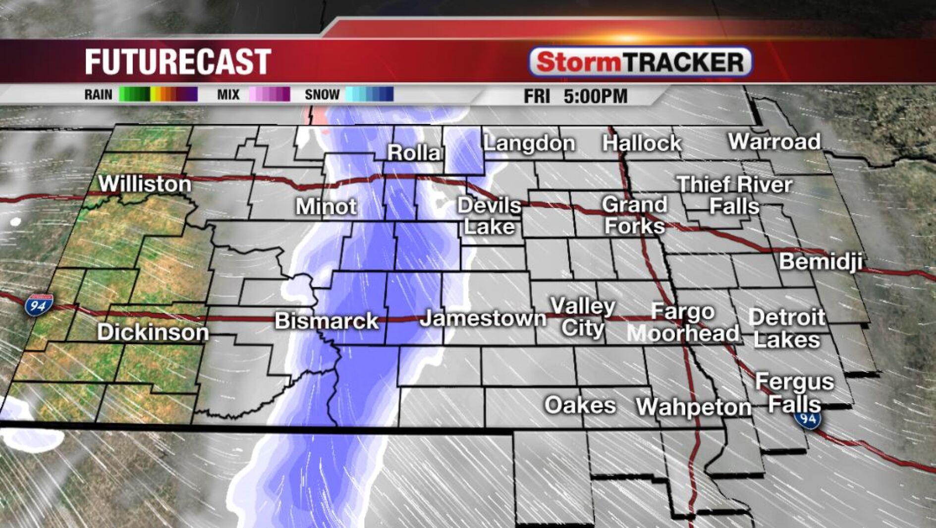 Tracking a Chance of Snow Friday Night - InForum | Fargo, Moorhead and ...