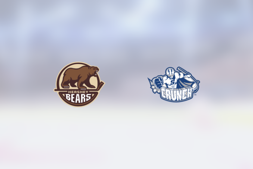 Hershey Bears beat Syracuse Crunch – Sutter scores 2 - The Rink Live ...