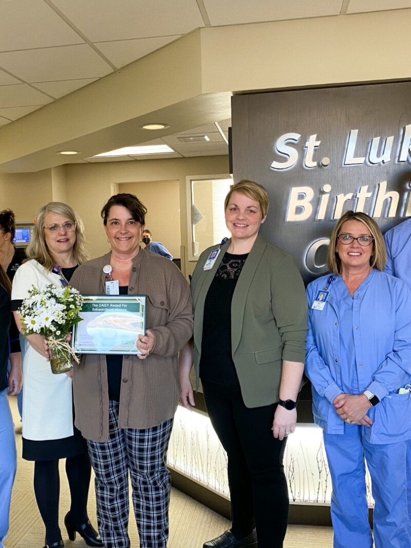 Labor & Delivery Nurse Saranae Thimm, RNC, Awarded St. Luke’s First ...