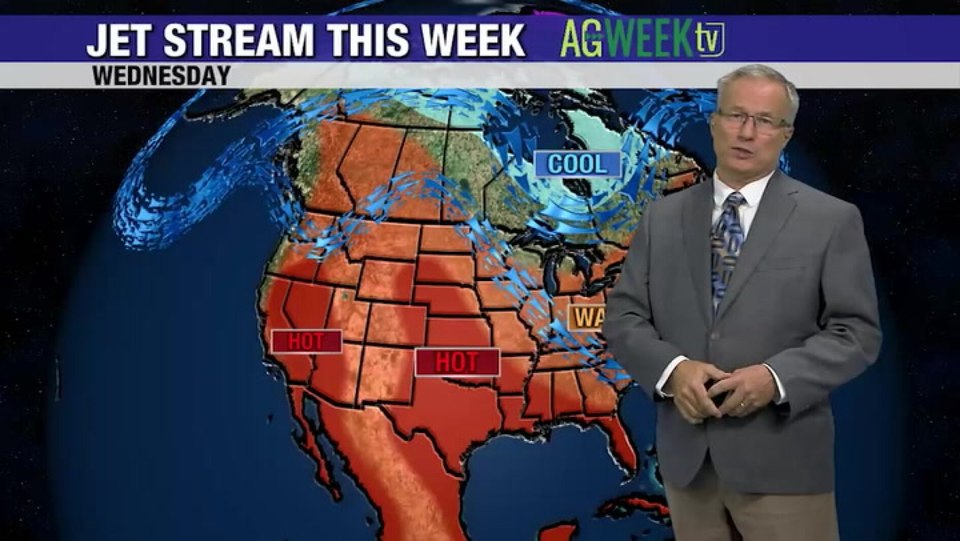 Weak jet stream continues to keep the heat at bay - Agweek | #1 source ...