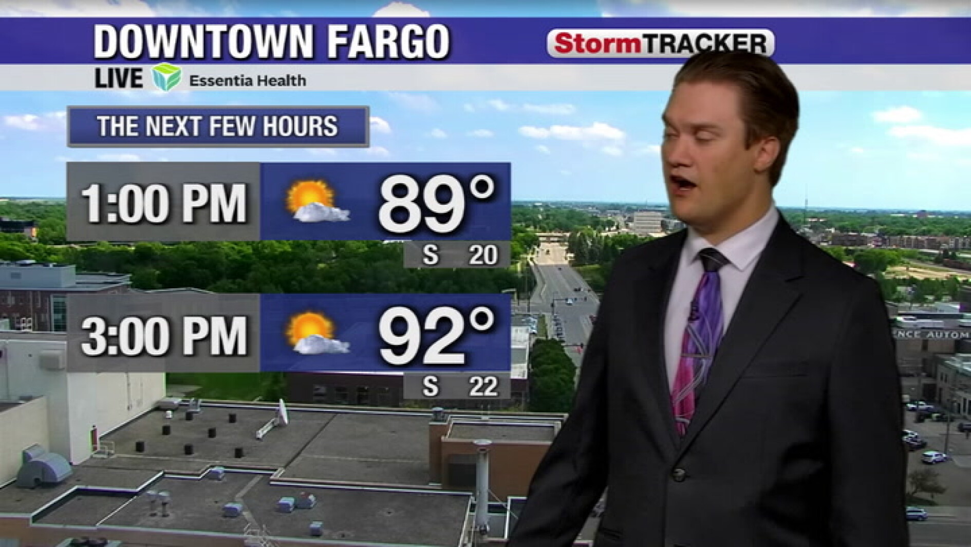 Breaking down where storms may develop for the severe threat tonight ...
