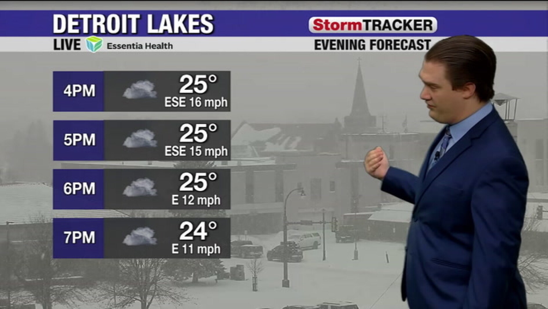The winter storm continues on into the evening - InForum | Fargo ...