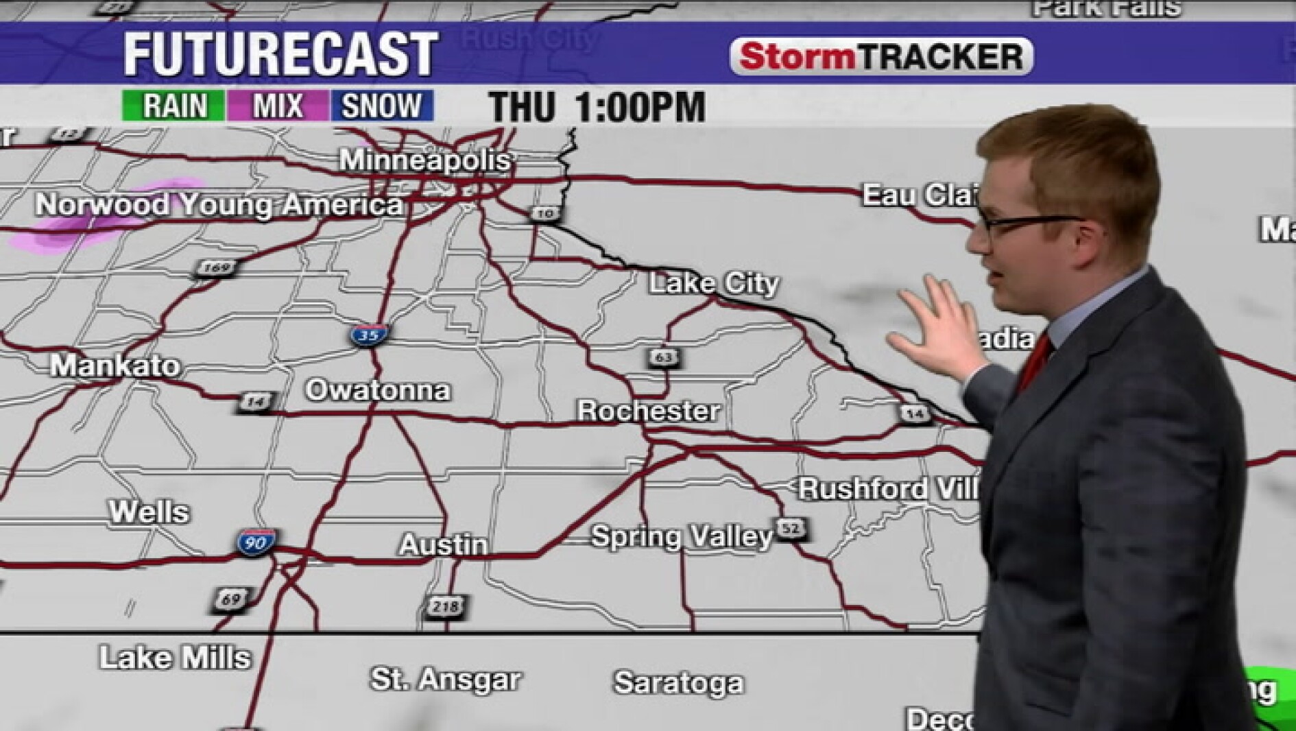 Tracking rain and snow moving through southern MN - Post Bulletin ...