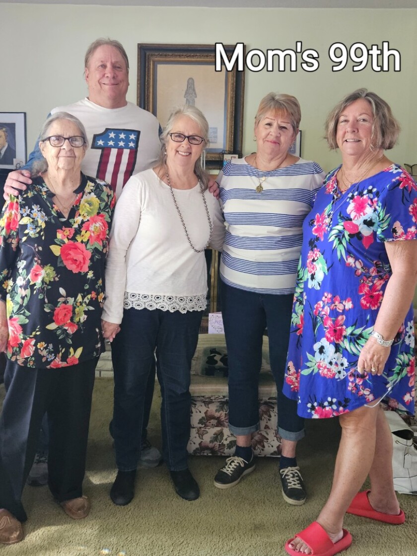 Colleen Hauser celebrated her 99th Birthday with Family September 12 ...