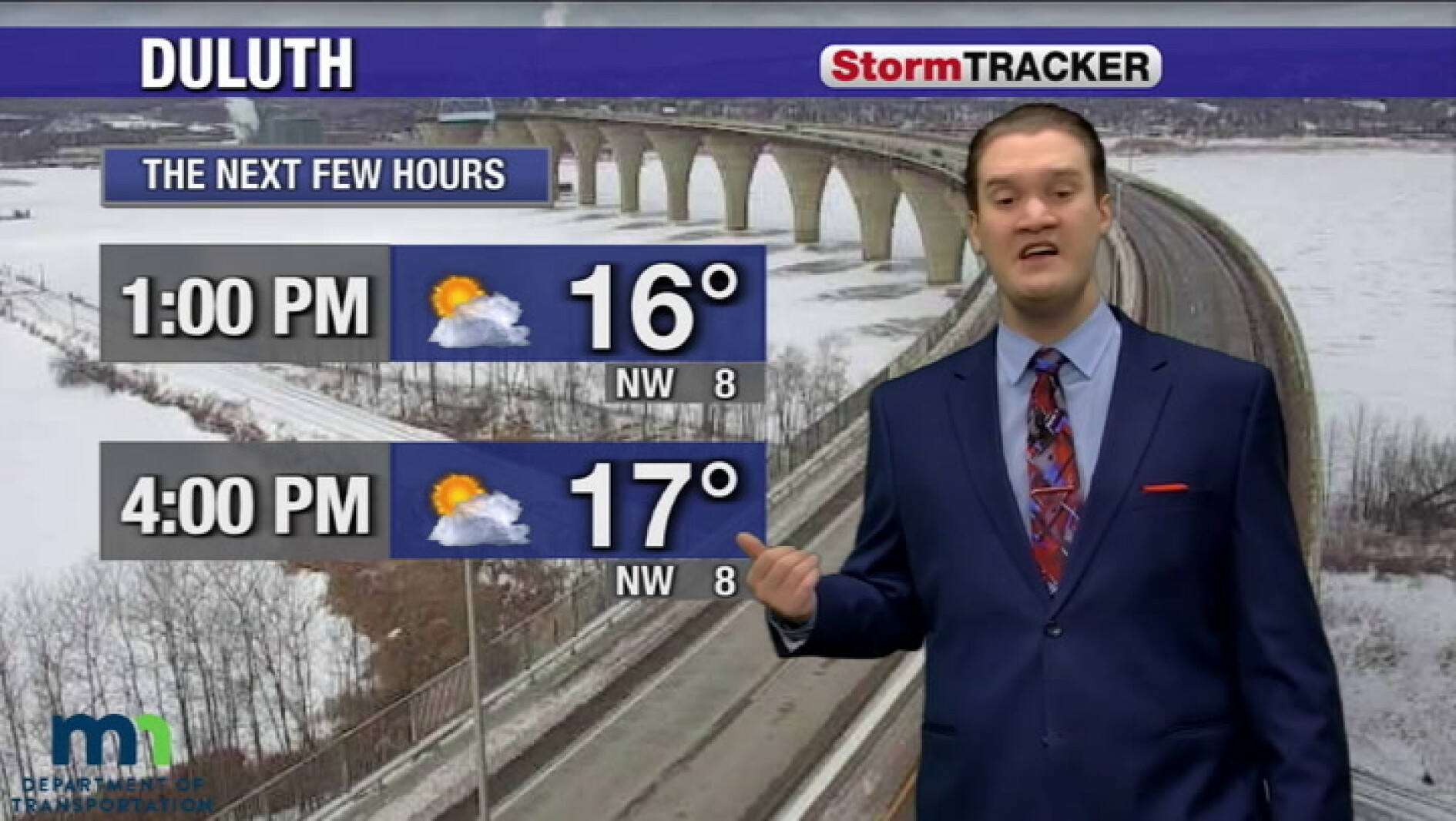 Tracking a calm and seasonable start to the week, and looking back on a ...
