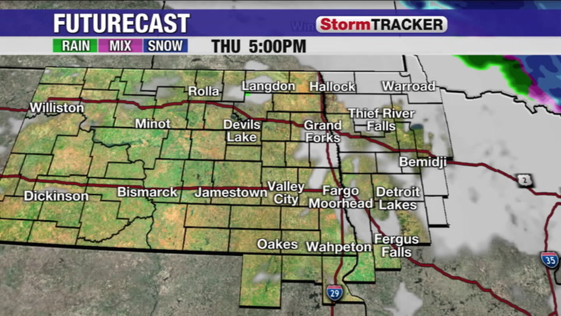 Mild temperatures this afternoon - InForum | Fargo, Moorhead and West ...