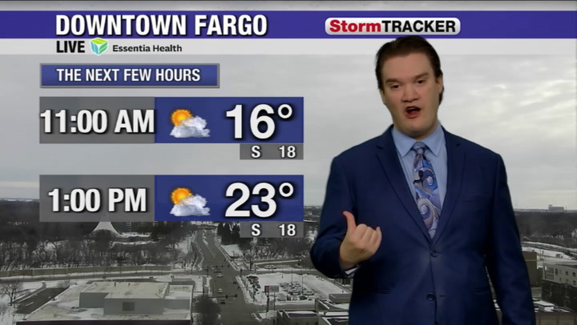 Clouds moving through with flurries and drizzle in the northern valley ...