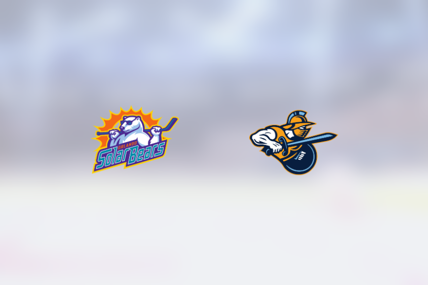Orlando Solar Bears win 2-1 against Atlanta Gladiators - The Rink Live ...