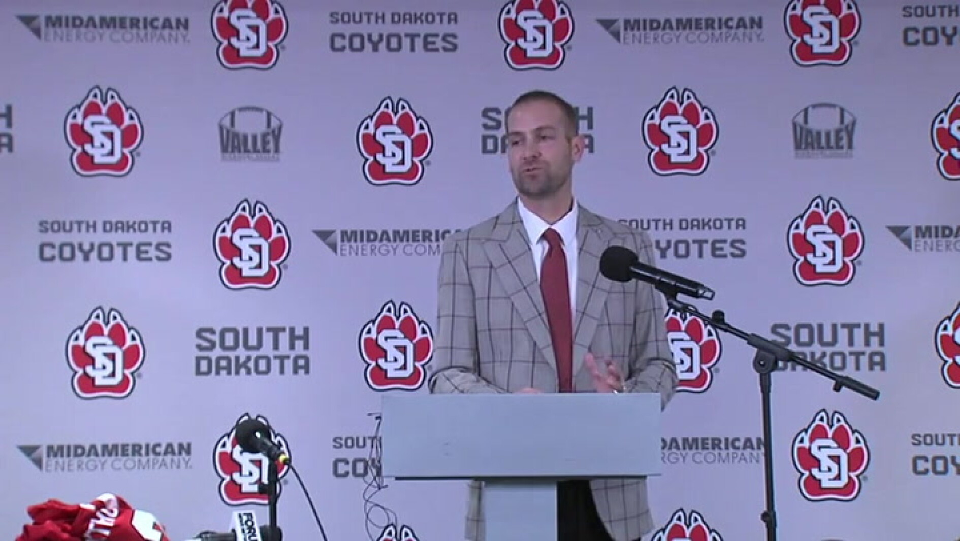 Matt Vitzthum introduced as head coach of USD football - Mitchell ...