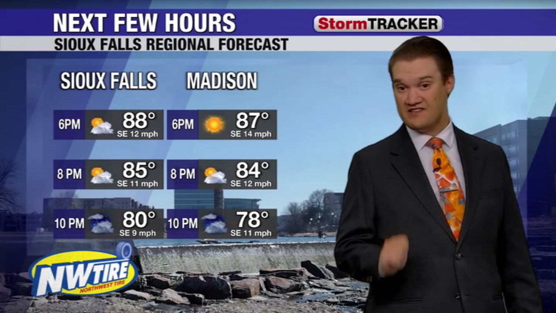 Staying warm this evening, and tracking a warm day with pop-up t ...