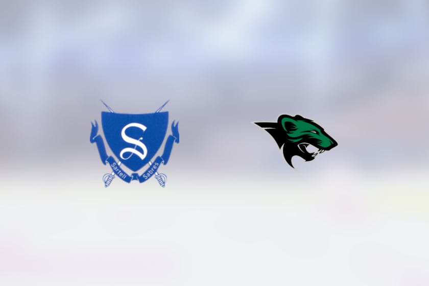 Sartell Sabres win over Rock Ridge Wolverines when Sterling McCabe ...