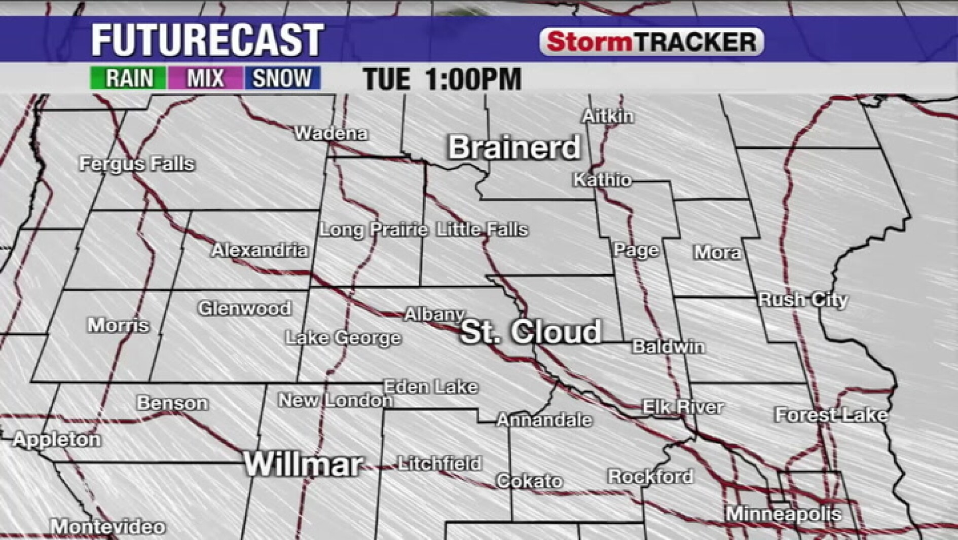 One last mild day for the region - West Central Tribune | News, weather ...