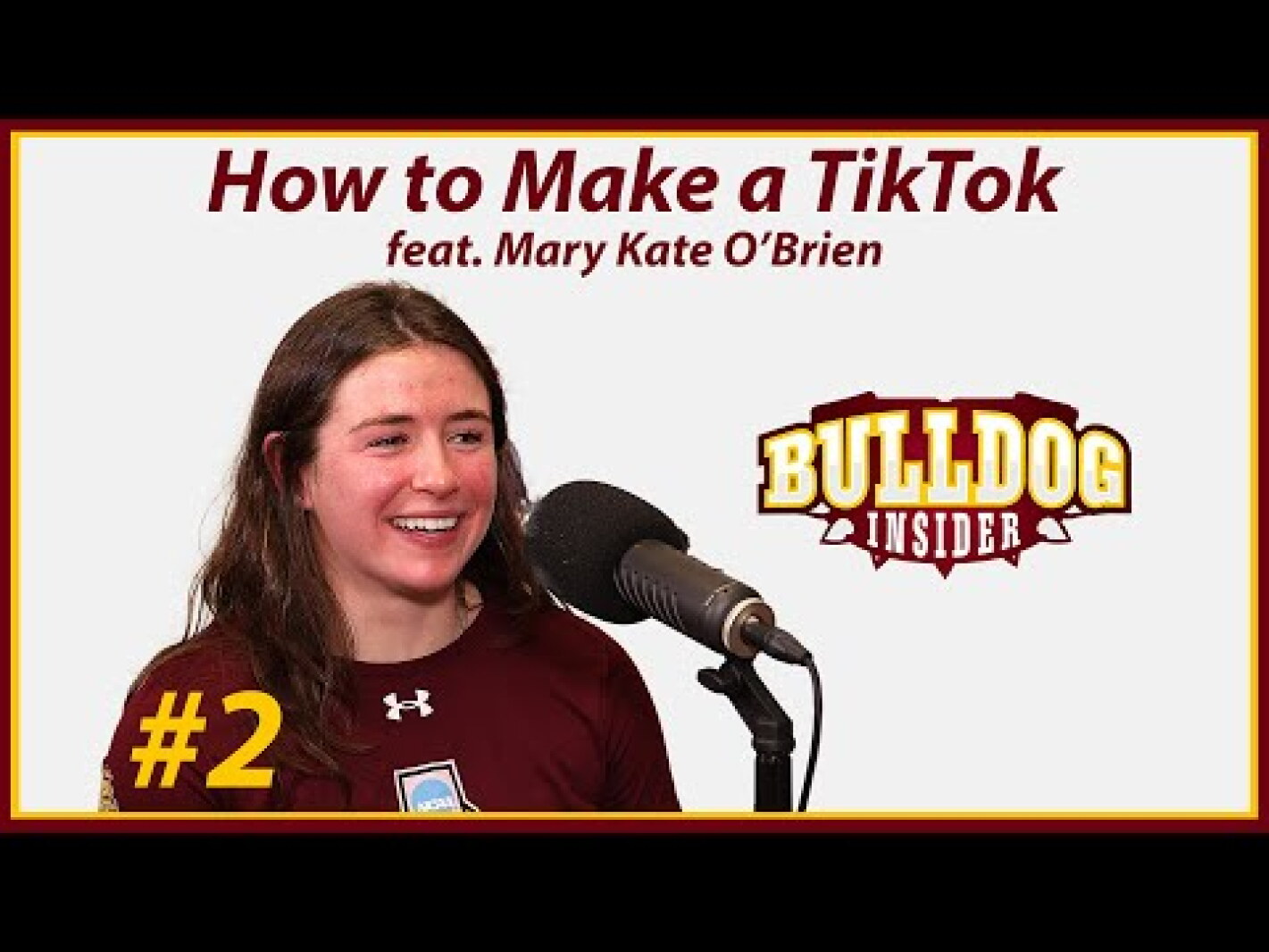 TikTok Tips from UMD’s Most Viral Captain | Bulldog Insider Podcast ...