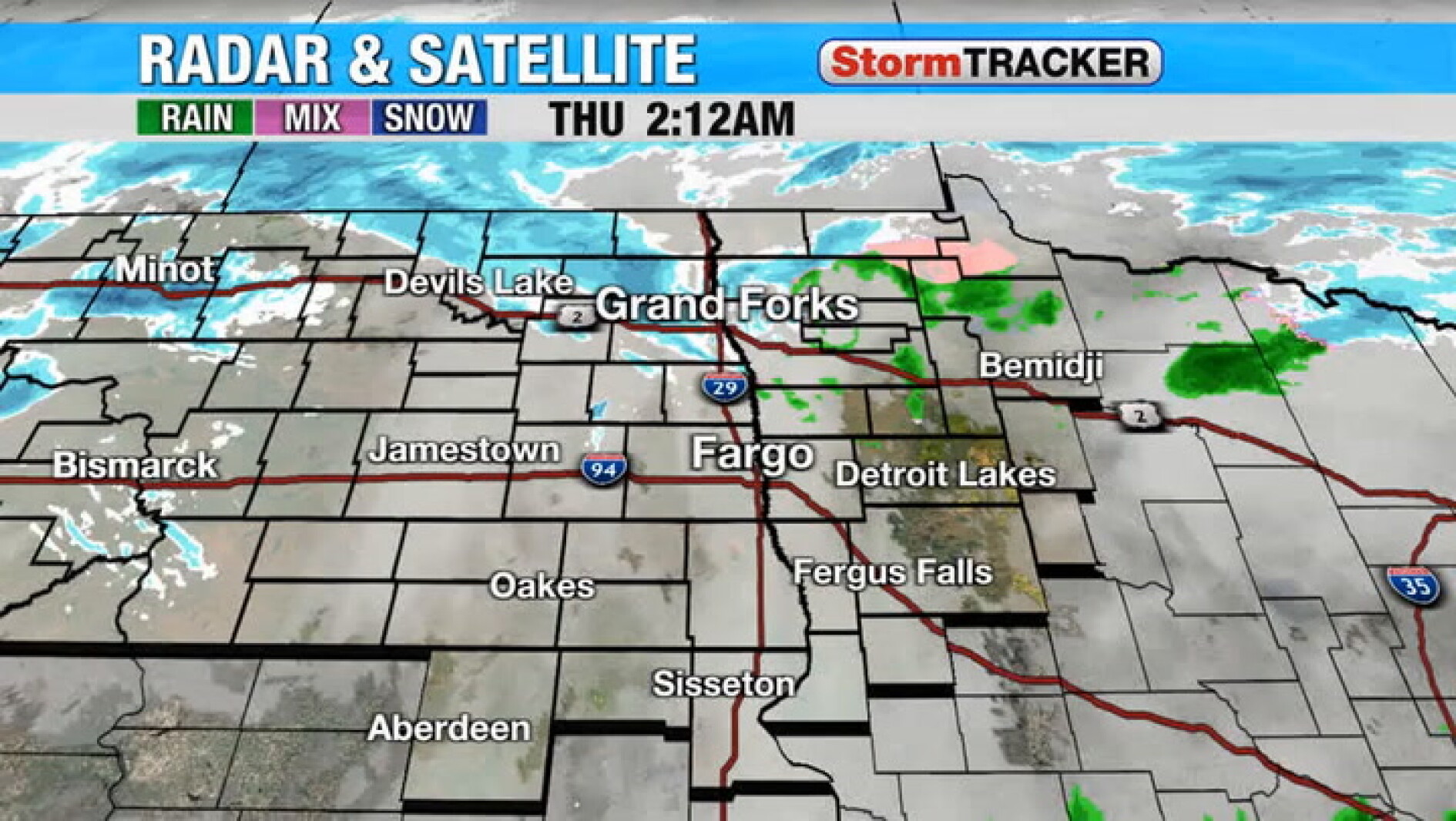 Early Thursday morning blizzard update with Lydia - The Bemidji Pioneer ...