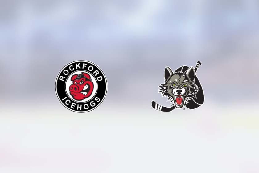 Strong defense as Rockford Icehogs beat Chicago Wolves - The Rink Live ...