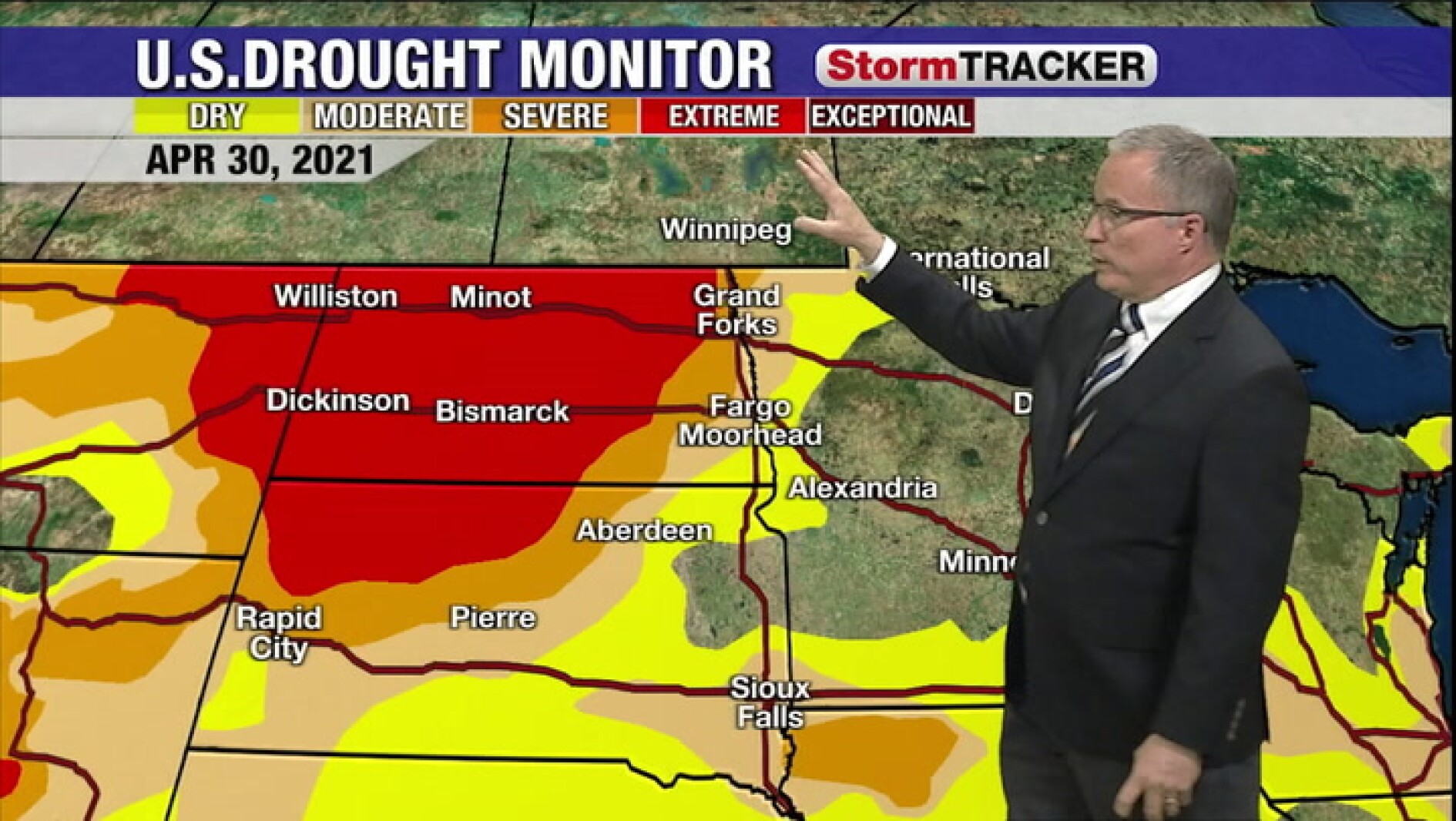 Parts of North Dakota enter most dire drought rating on U.S. Drought ...