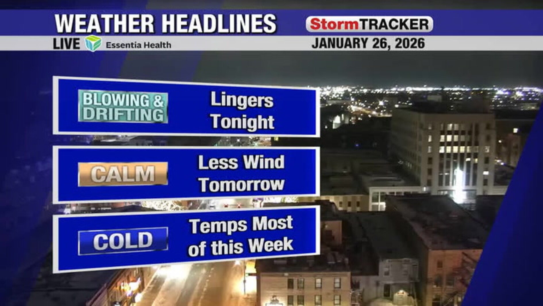 Tracking lingering blowing snow for the overnight - InForum | Fargo ...