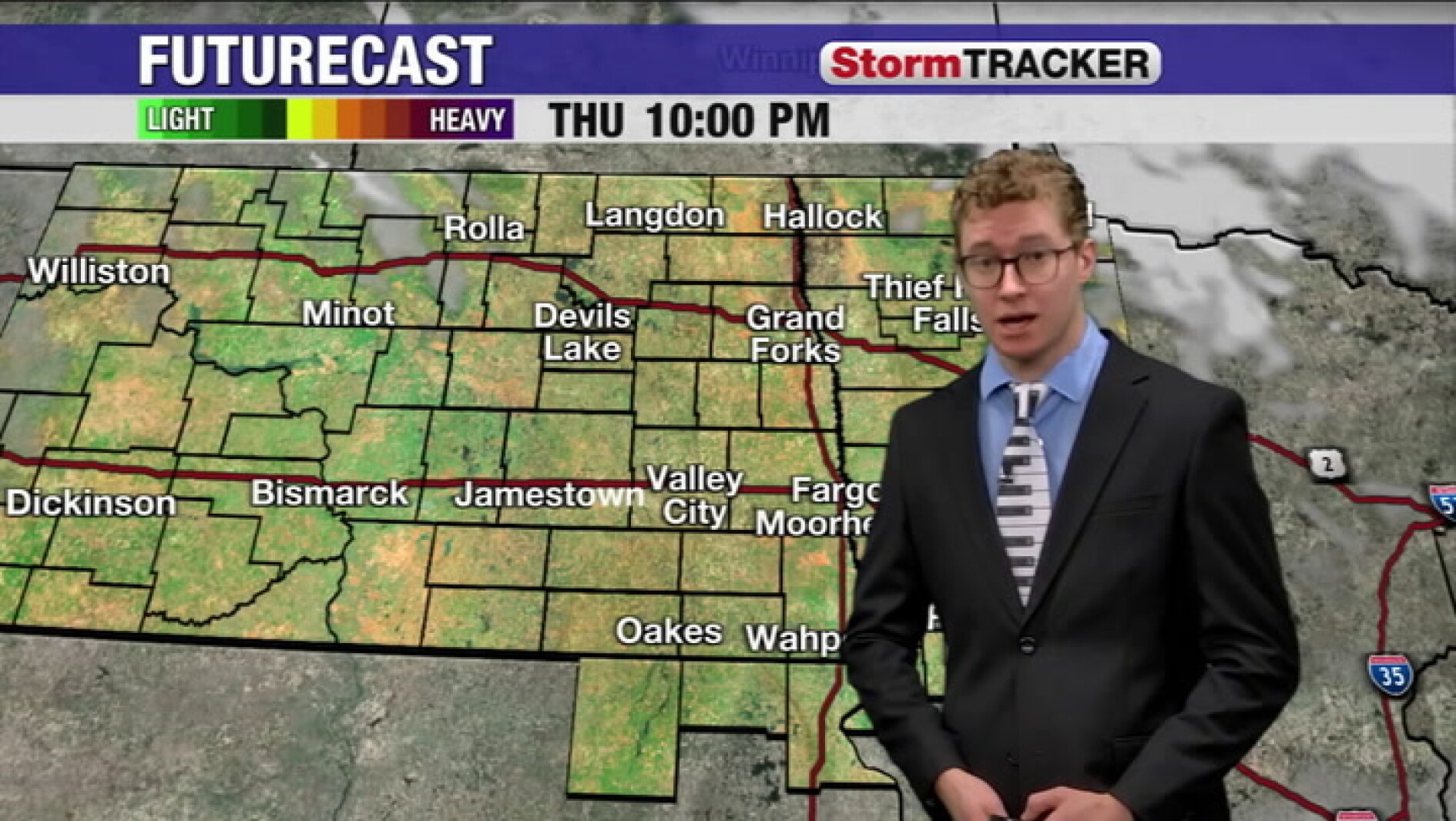 Mainly clear skies and light winds continue this evening - InForum ...