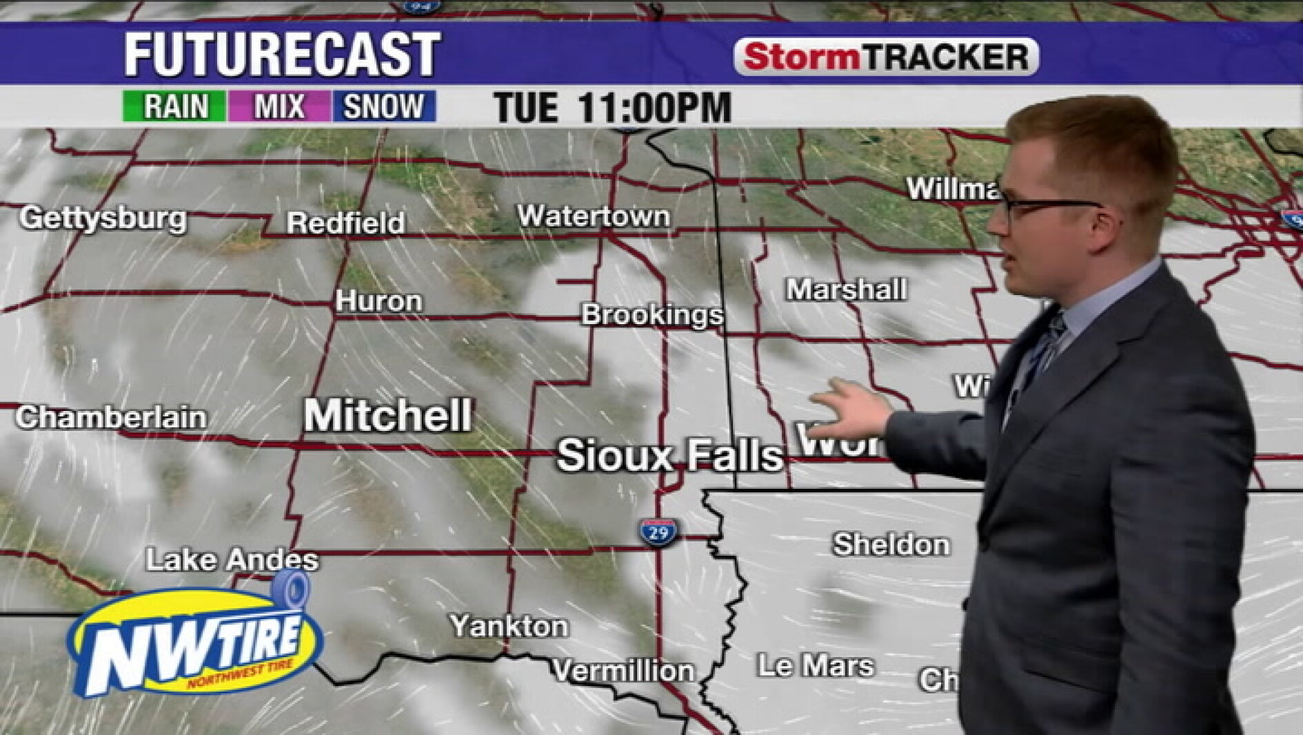 Tracking a slight warm up for Wednesday - Mitchell Republic | News ...