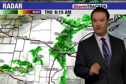 Tracking cool spots along the shoreline today and showers moving in ...
