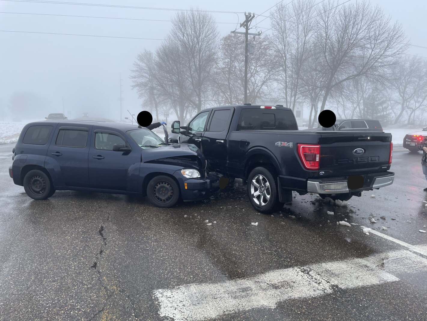 Driver Transported To Hospital After Two Vehicle Crash In Stearns
