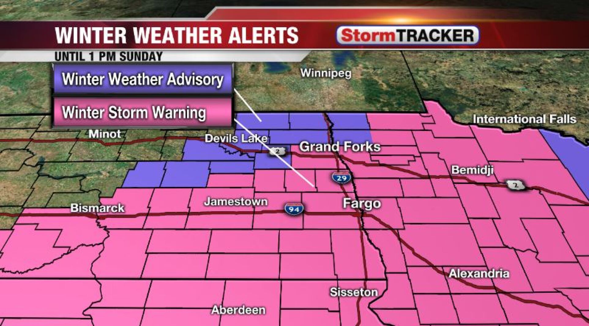 Tracking Heavy Snow and an Increasing Wind - InForum | Fargo, Moorhead ...