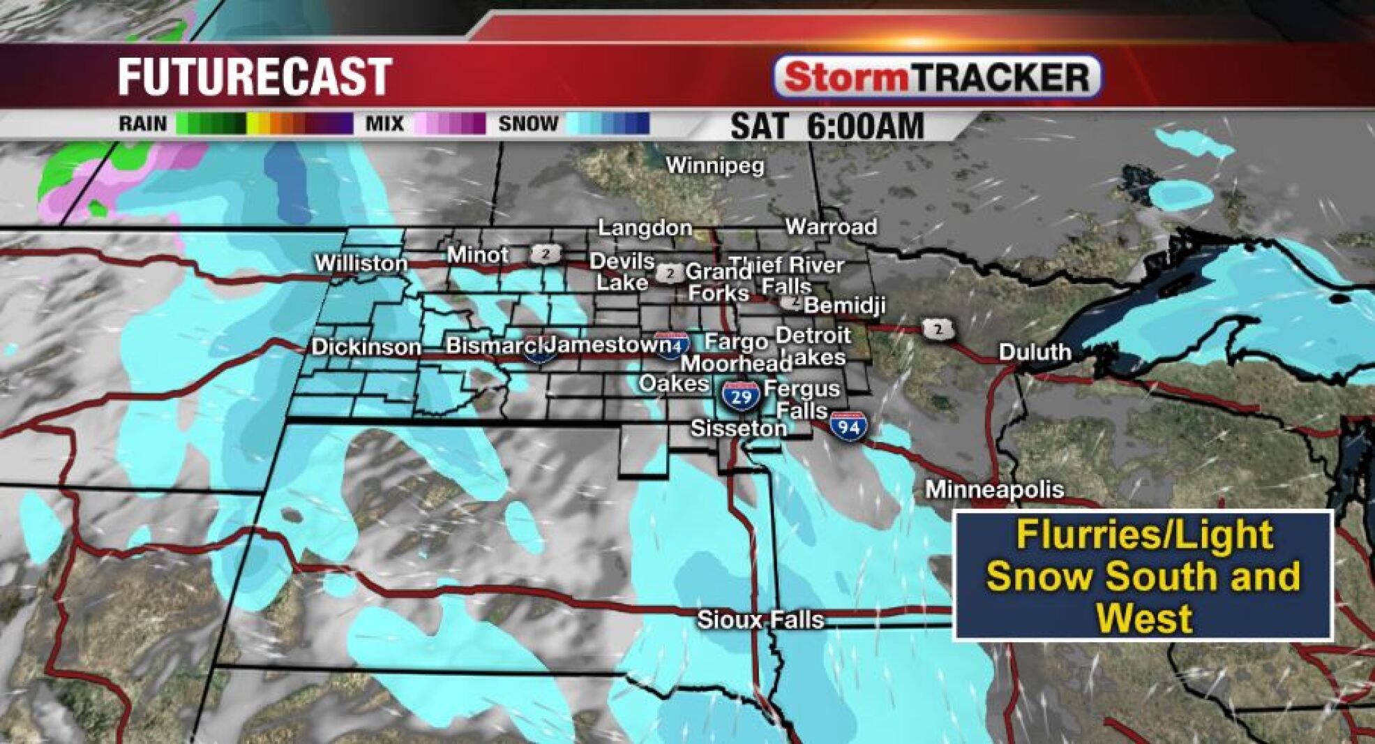 Tracking Next Chance for Snow - InForum | Fargo, Moorhead and West ...