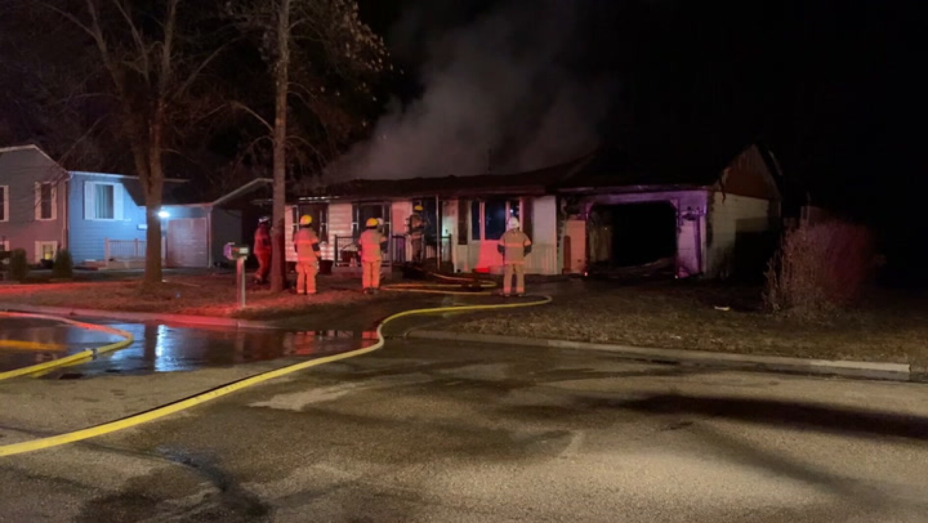 Jamestown Fire Department returns to site of house fire on Tuesday ...