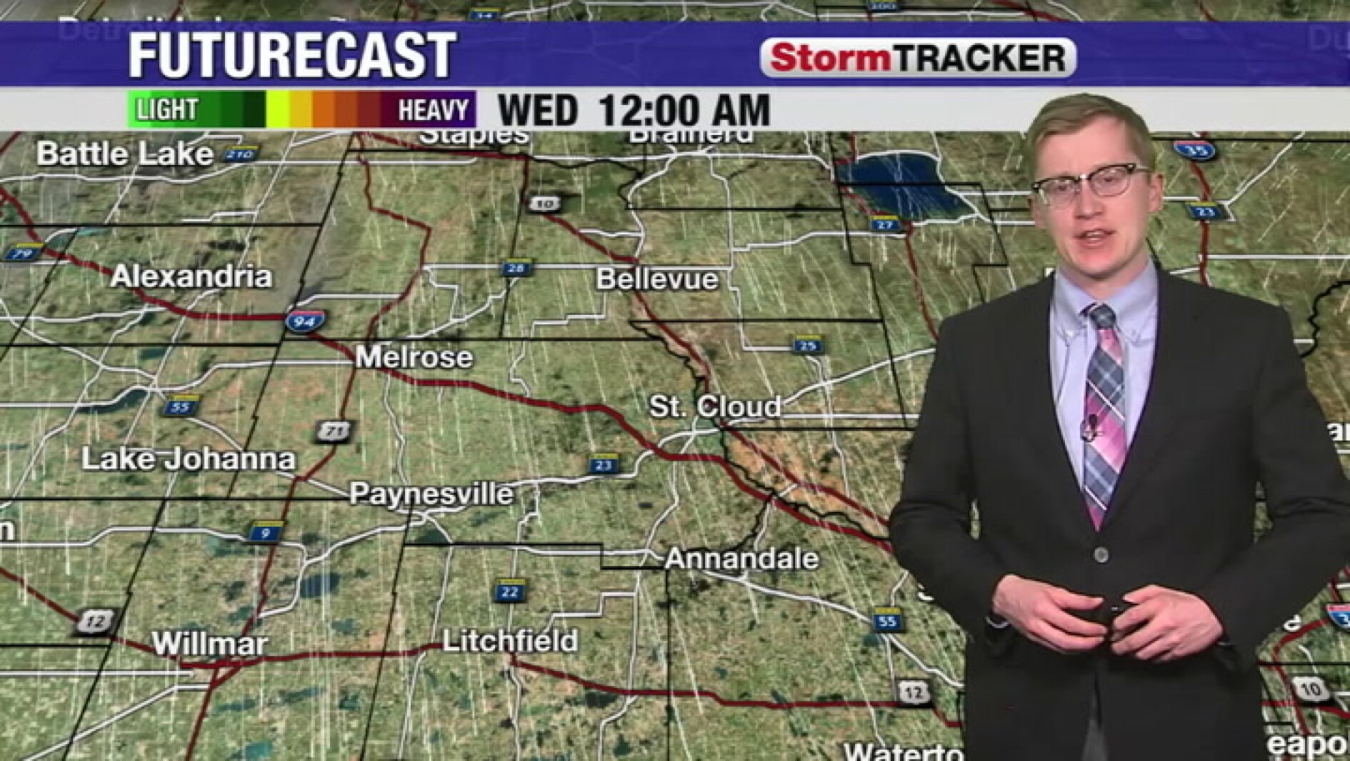 More sunshine for Wednesday - St. Cloud news, weather & sports