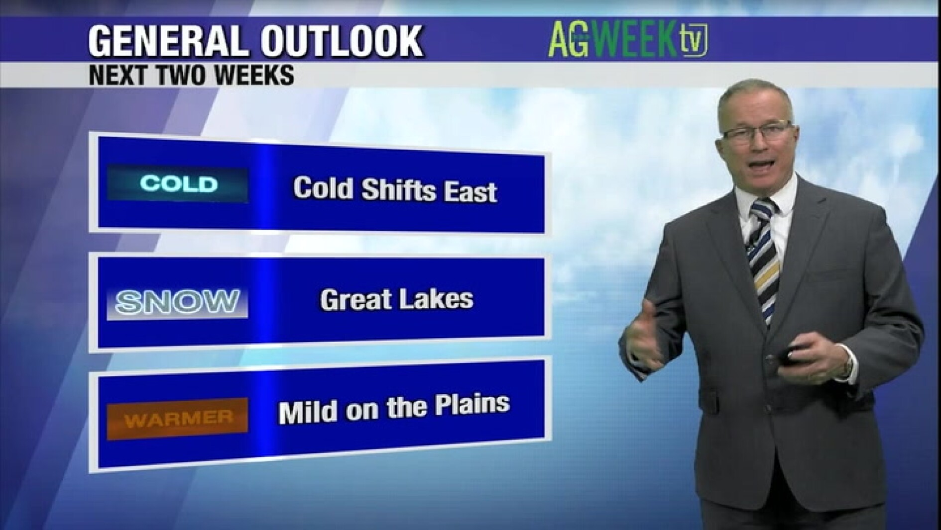 Cold shifts east, leaving mild early winter weather for the Great ...