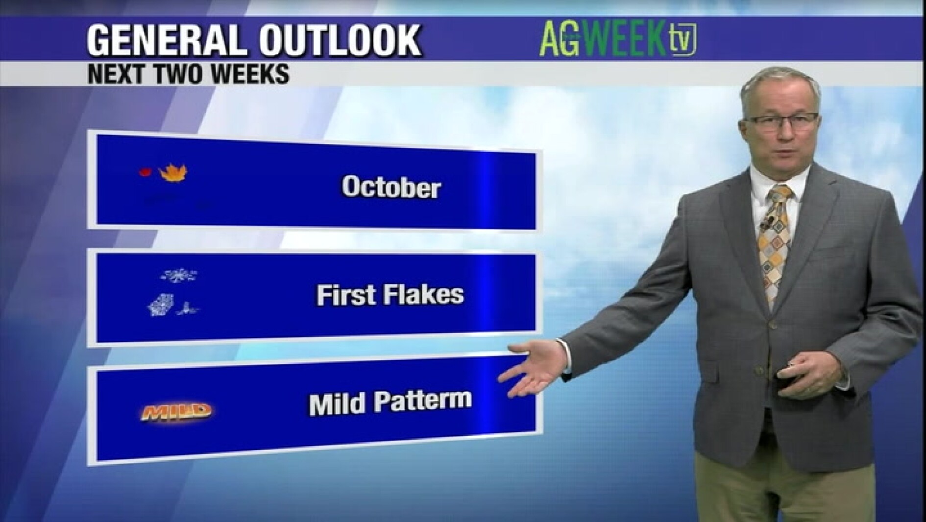 Strange weather pattern is typical for the 'heart' of October - Agweek ...